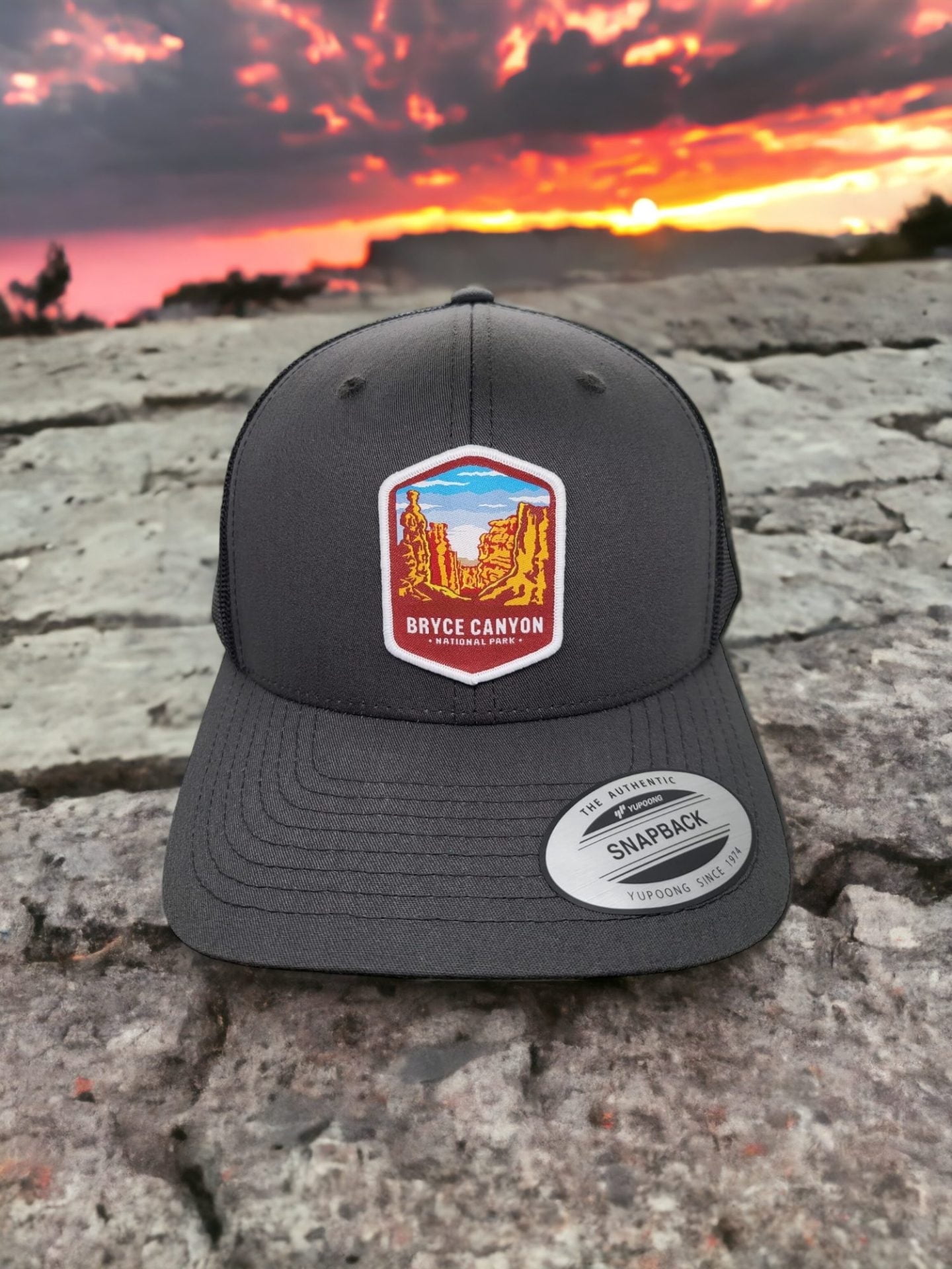 Bryce Canyon National Park Trucker Hat - Stylish Utah Snapback Cap for ...