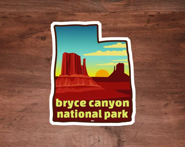 Bryce Canyon National Park Utah Sticker Decal Phone Decal Water Bottle ...