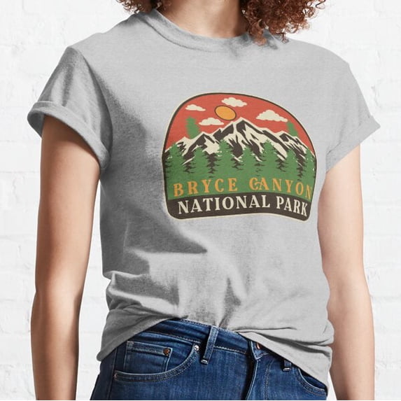 Bryce Canyon National Park Vintage Classic T-shirt - Walmart.com