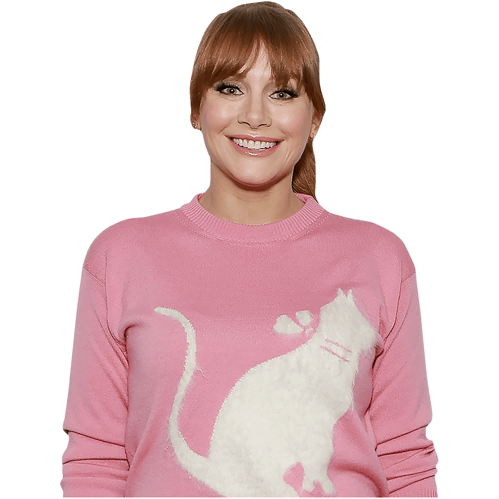 Bryce Dallas Howard (Pink Top) Half Body Buddy Cutout - Walmart.com