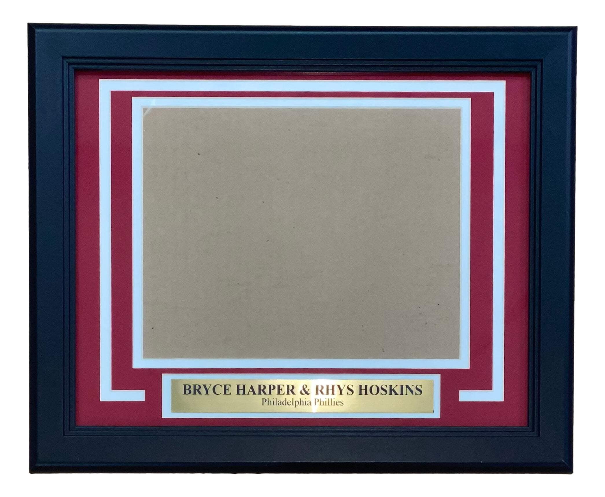 Bryce Harper Rhys Hoskins Phillies 8x10 Horizontal Photo Frame Kit ...