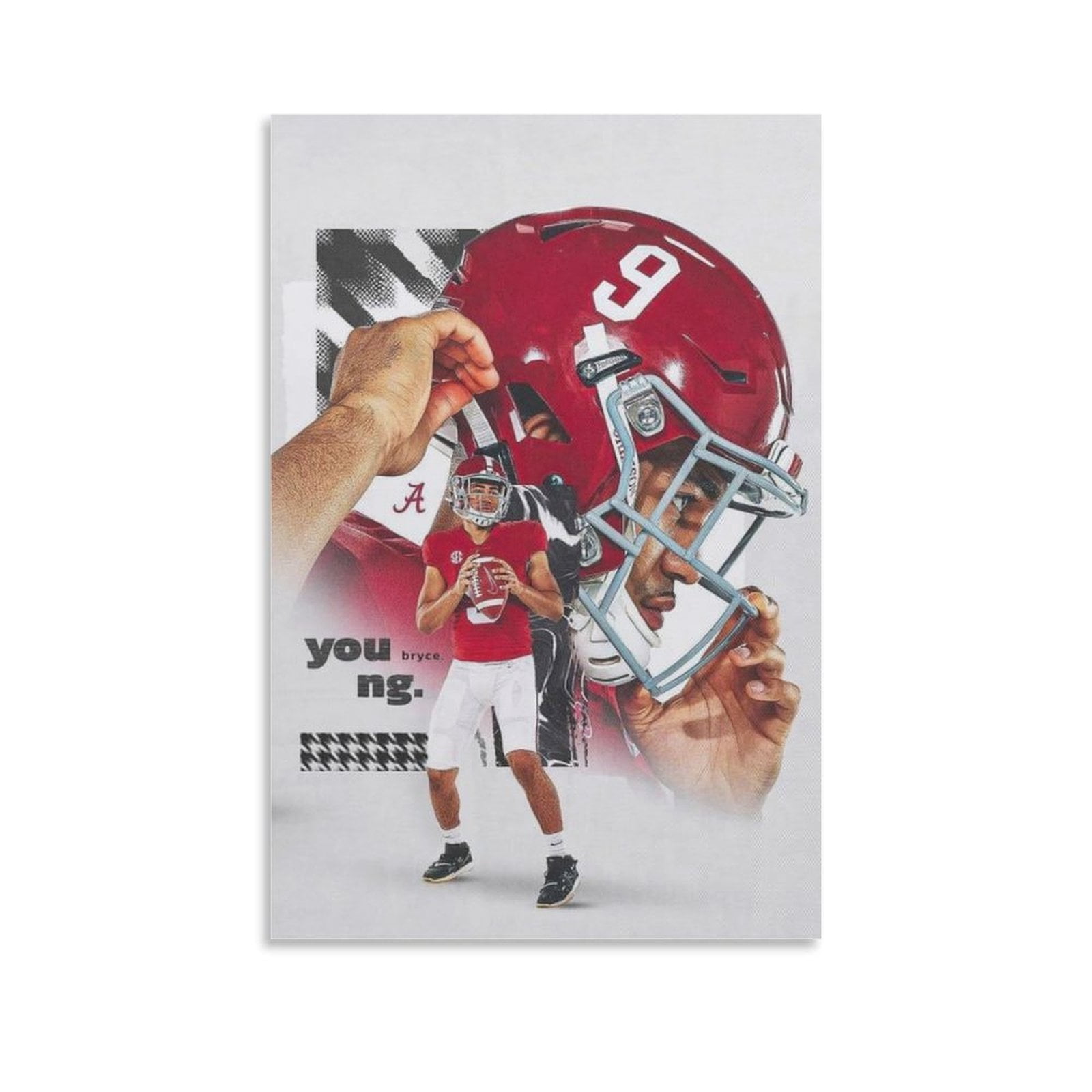 Bryce Young Canvas Poster Print Photo Art Painting Canvas Poster Home ...