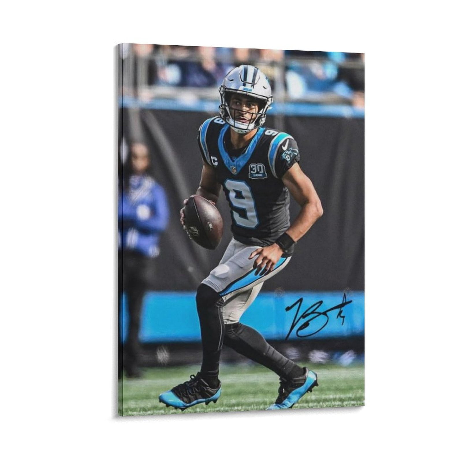 Bryce Young Canvas Poster Wall Art Picture Painting Poster Canvas Print ...