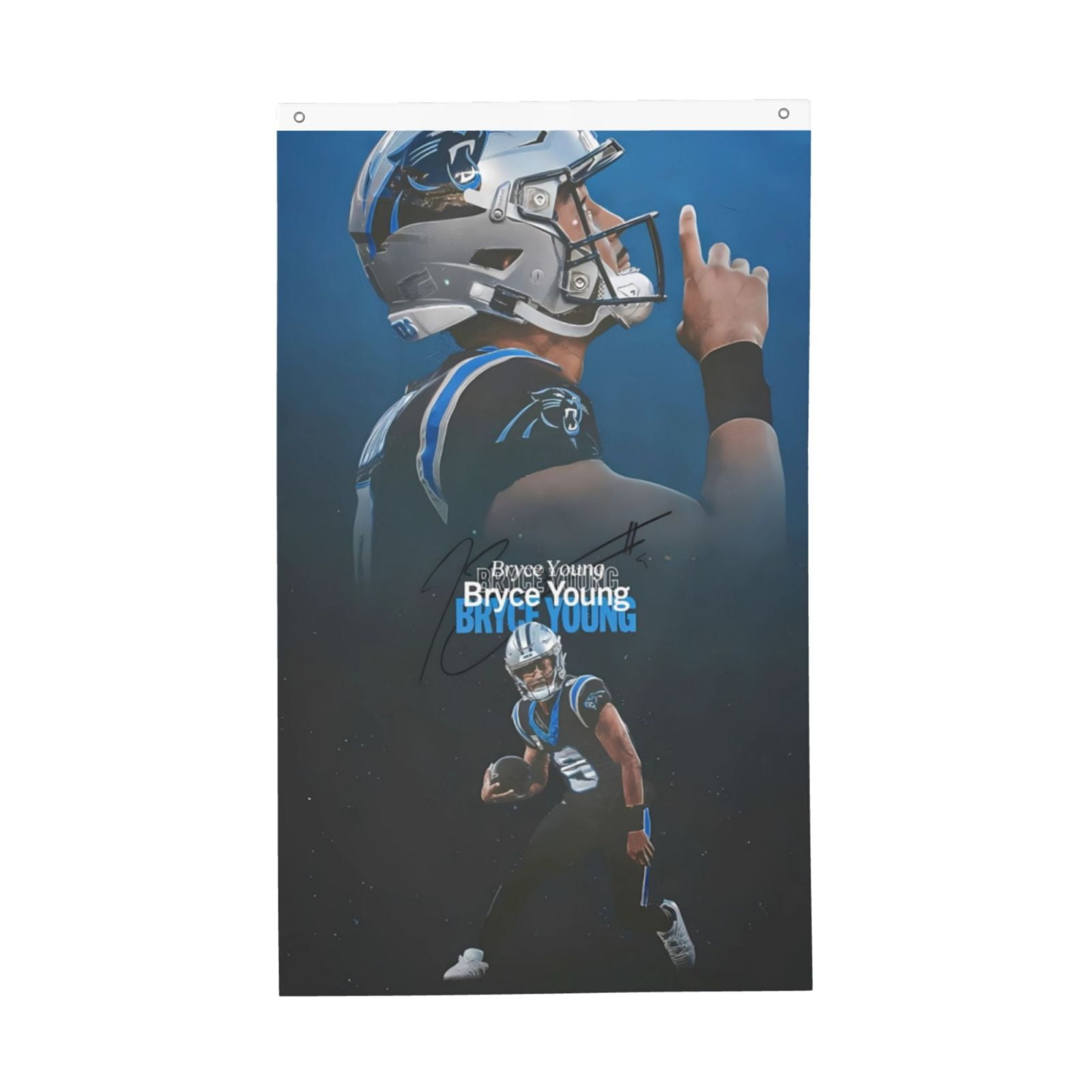Bryce Young Player Flags American Football Double-Sided Cheering Flags ...