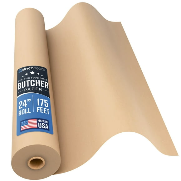 Colored Butcher Paper and Kraft Rolls for Crafts and Food Wrapping