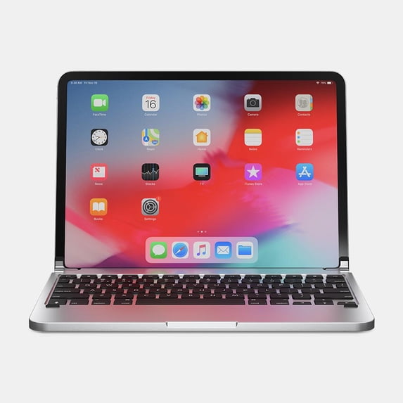 Brydge 11" Pro Wireless Bluetooth Keyboard for iPad Pro 11", Silver ...