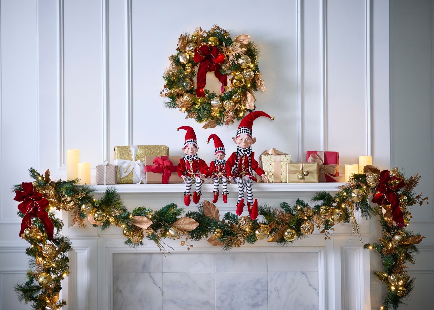 BrylaneHome 38"H Posable Christmas Elf - Walmart.com
