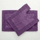 BrylaneHome BH Studio 2 Piece Reversible Bath Rug Set - Walmart.com