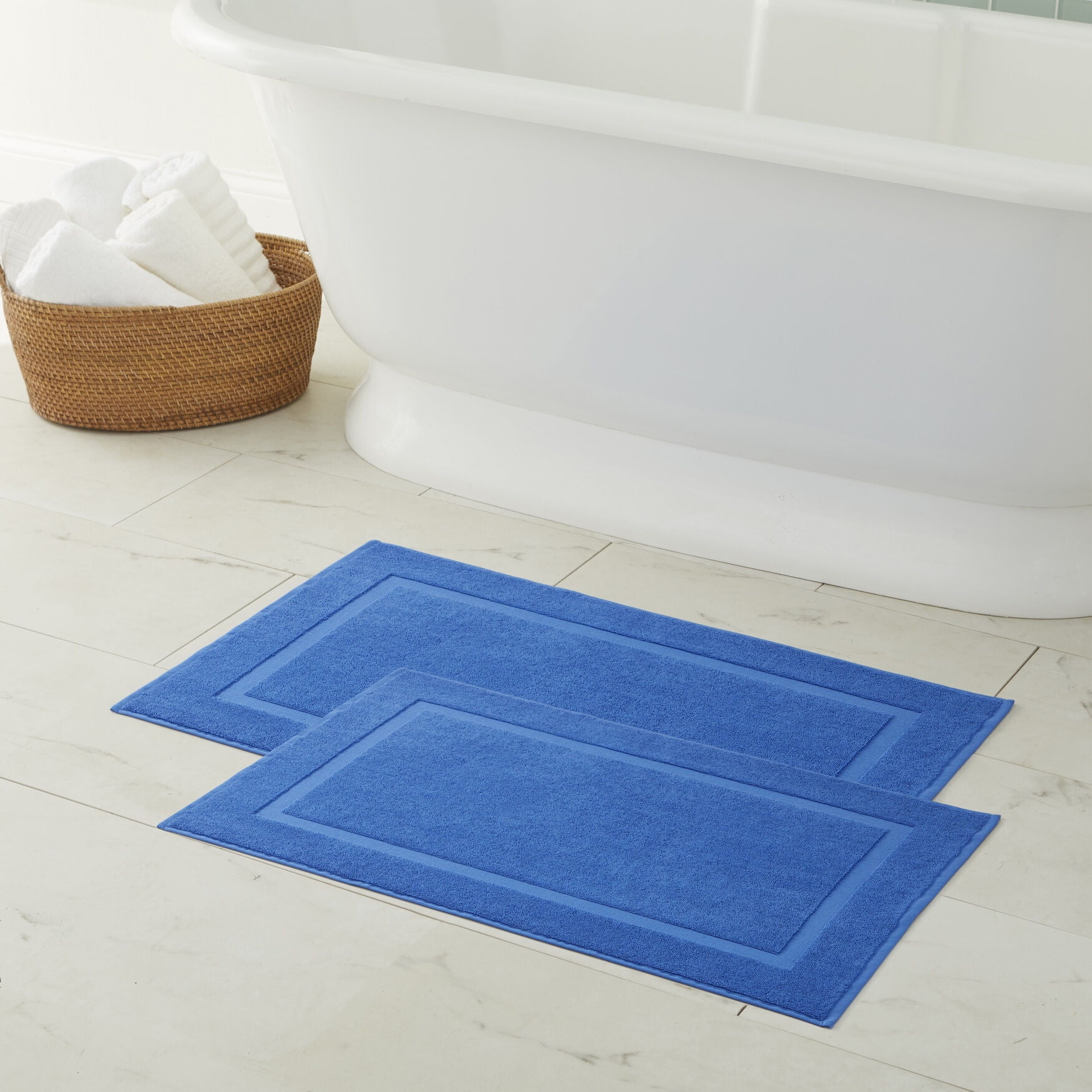 BrylaneHome BH Studio Luxury Luxury Bath Mat Towels - Cotton Absorbent ...