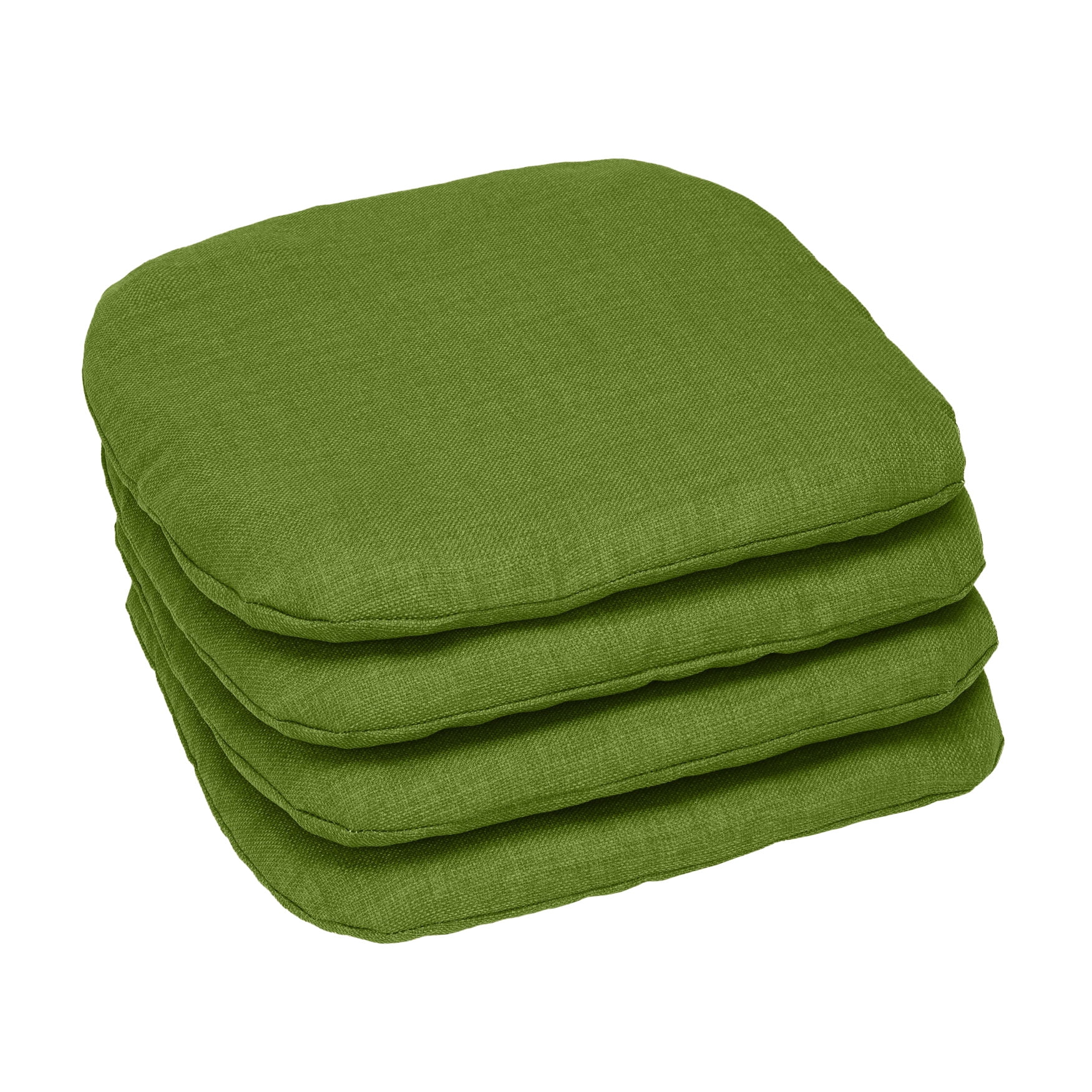 BrylaneHome Bh Outdoor Performance Set Of 4 Stacking Chair Pads ...
