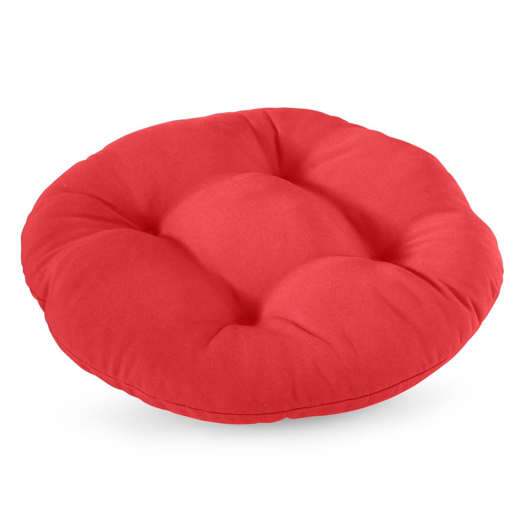 BrylaneHome Bh Outdoor Performance Tufted Round Chair Cushion - Walmart.com