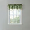 Achim Buffalo Check Gathered Swag Window Curtain Pair - 72x63 - Sage ...