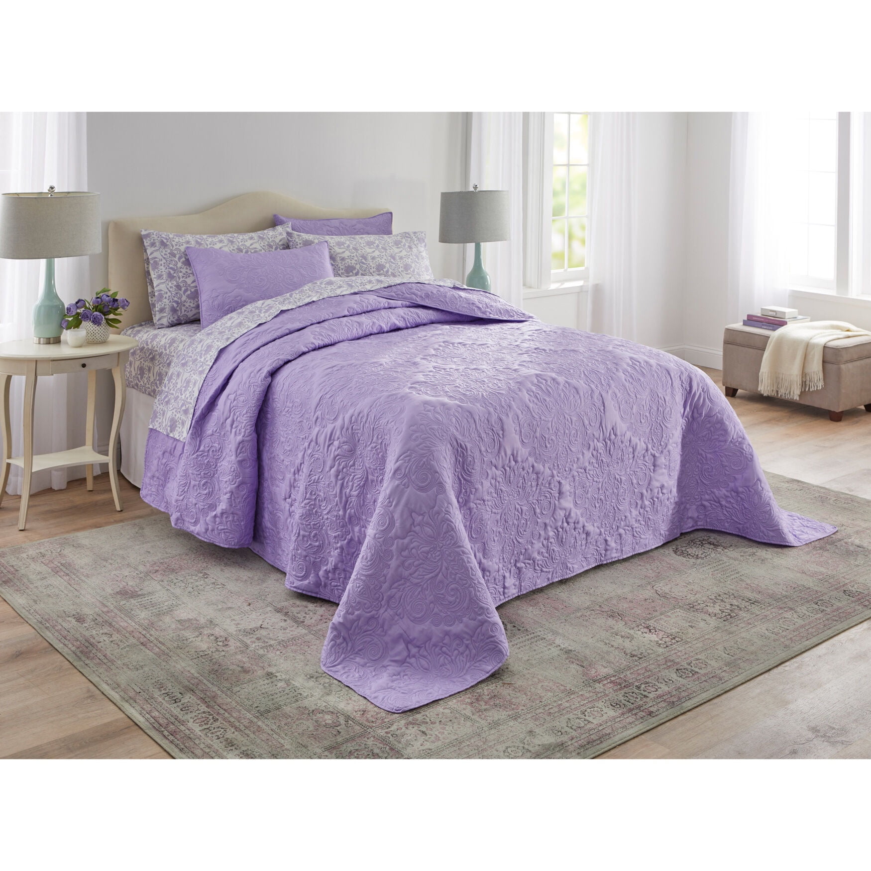 BrylaneHome Comfort Cloud Bedspread - Walmart.com