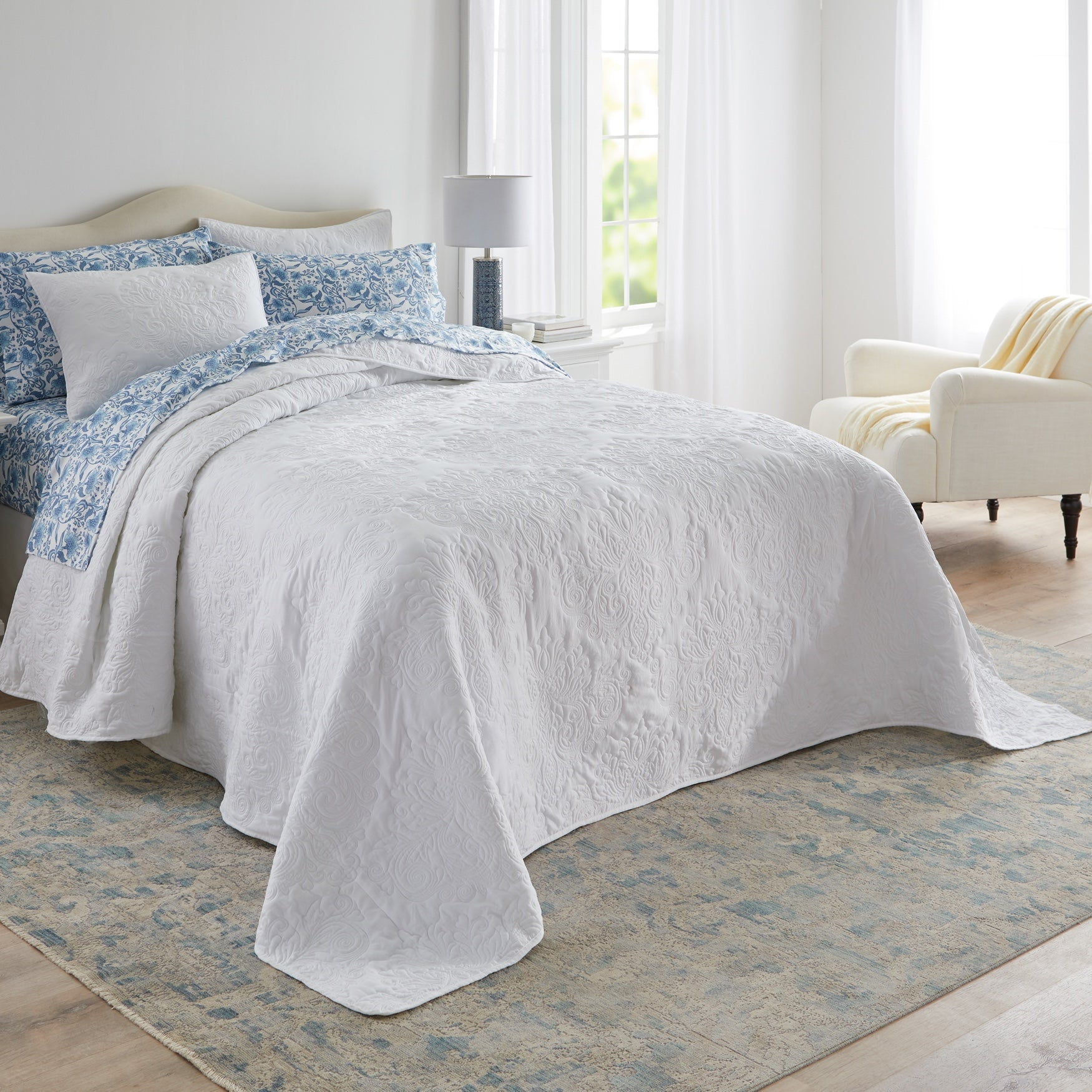 BrylaneHome Comfort Cloud Bedspread - Walmart.com