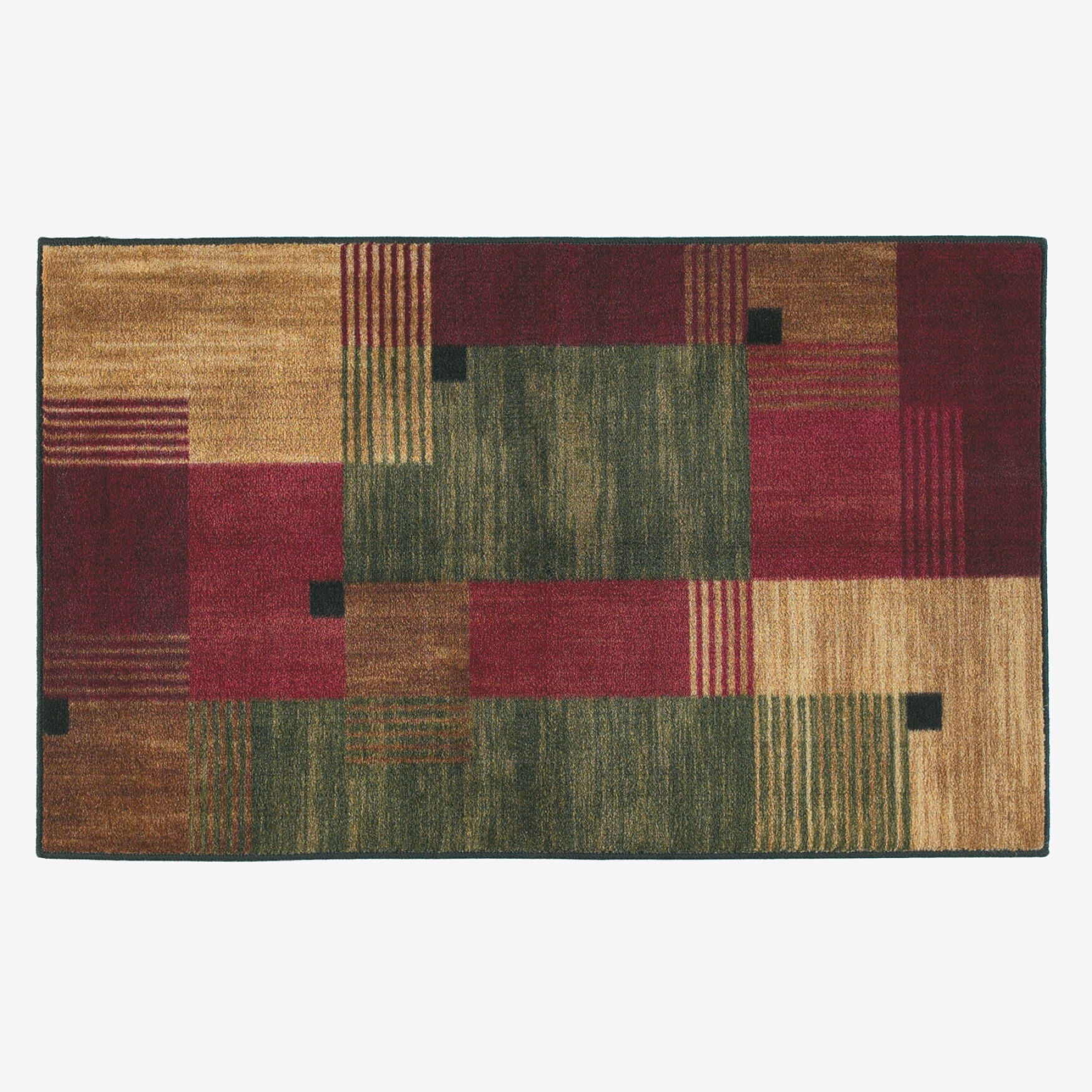 BrylaneHome Non-Skid Printed Loop 30" X 46" Scatter Mat - Walmart.com