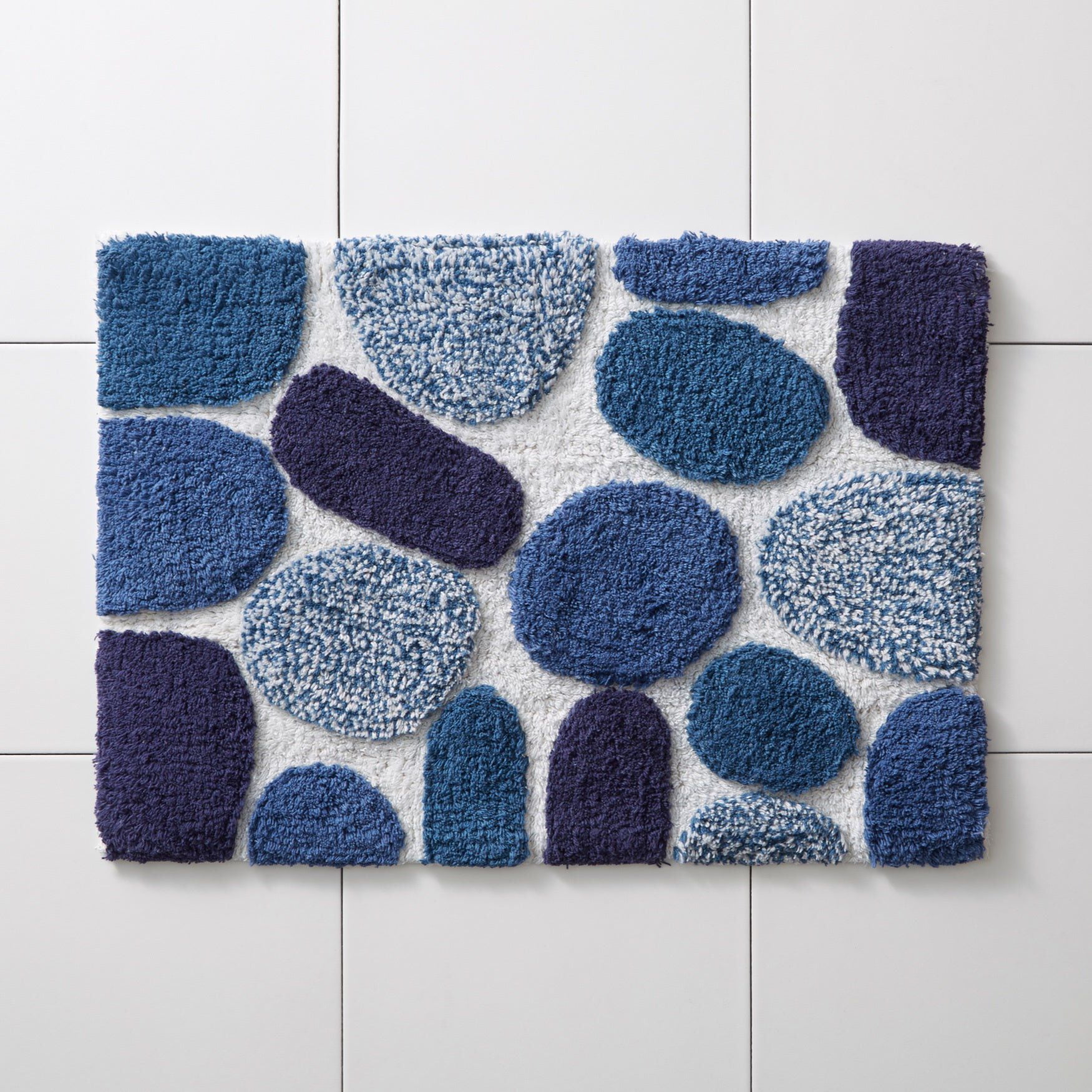 BrylaneHome Pebbles Bath Mat - Walmart.com
