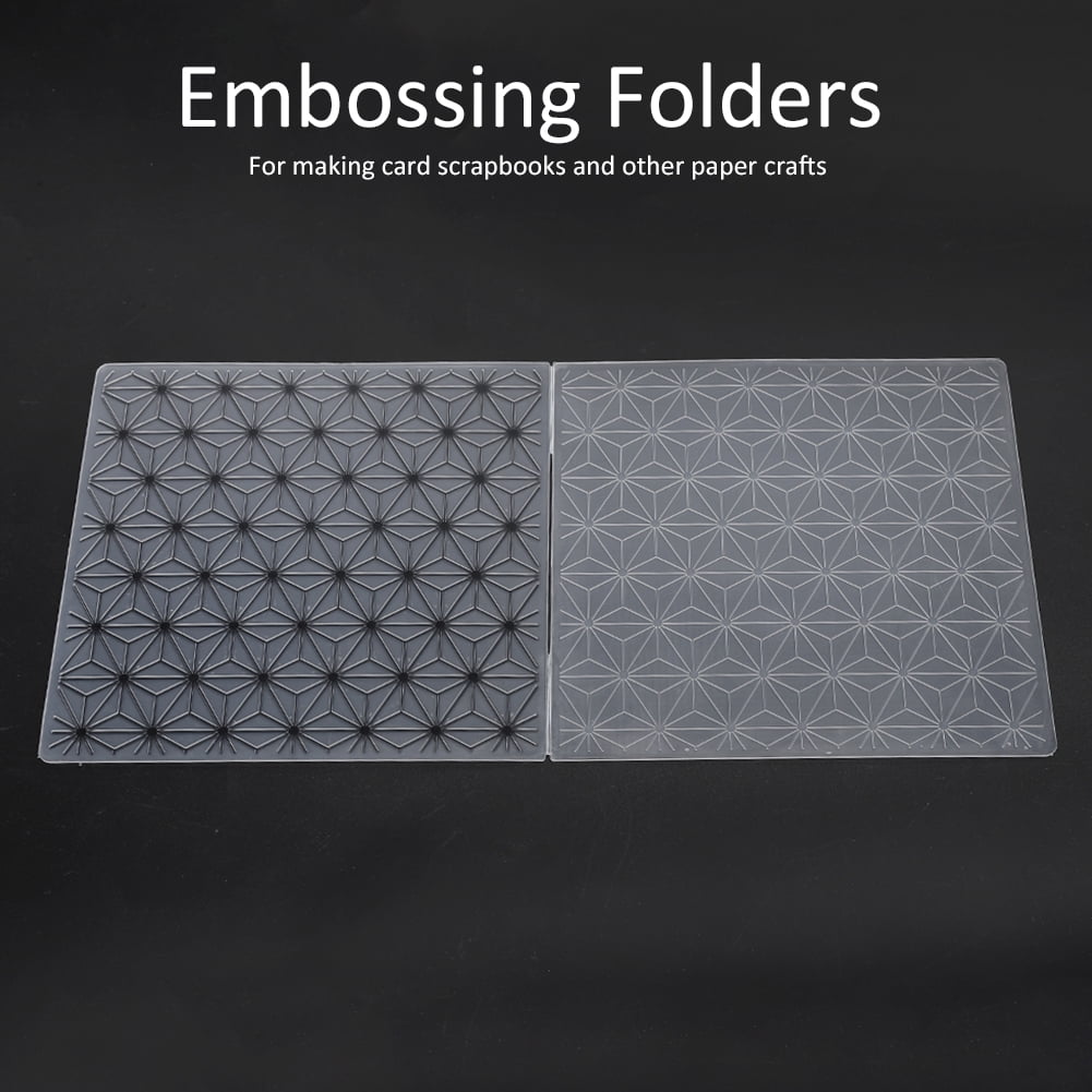 Brynna Card Making Supplies Embossing Folders Plastic Craft Templates ...