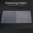 Brynna Card Making Supplies Embossing Folders Plastic Craft Templates ...