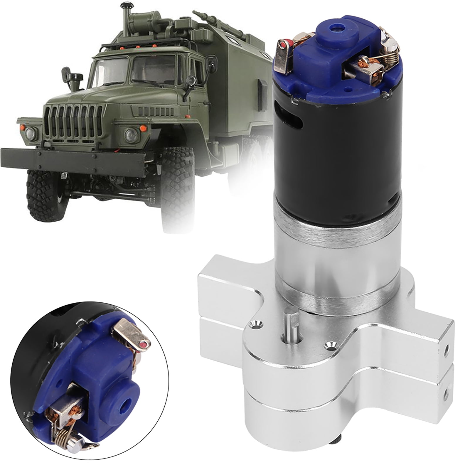 Brynna RC Accessory370 Metal Transfer Case for WPL Henglong C14 C24 B14 ...