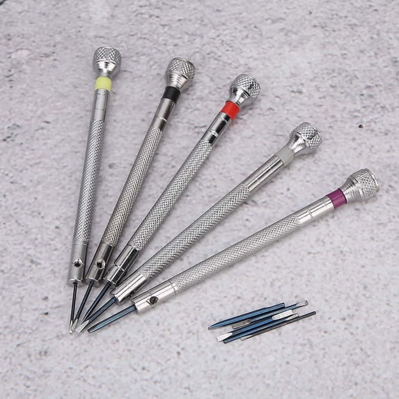 Brynna Watch Repairing Tool Watch Screwdrivers Spring Steel Slot Watch ...