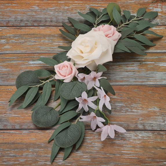 Brynna Wedding Arch Flowers Flowers Artificial Flower Swags Wedding ...