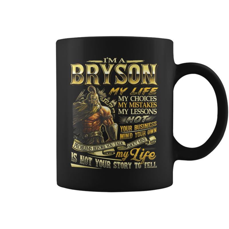 Bryson Family Name Bryson Last Name Team Coffee Mugs - Walmart.com