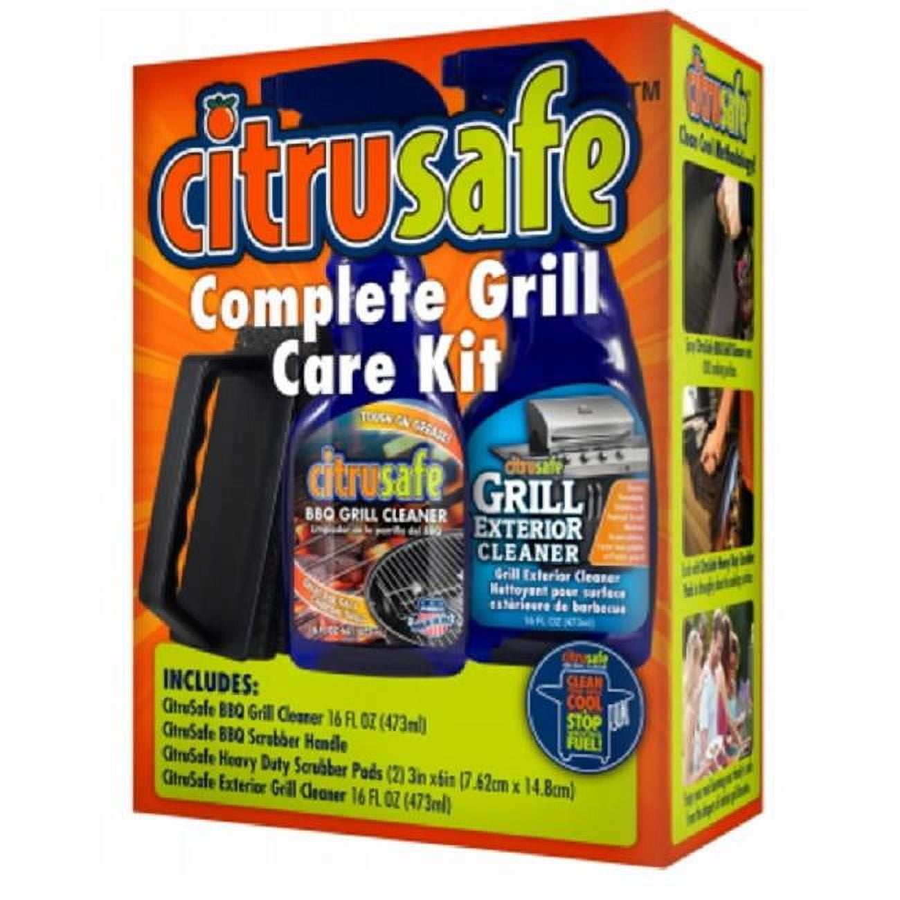 Bryson Industries Grill Care Kit - 3 Piece - Walmart.com