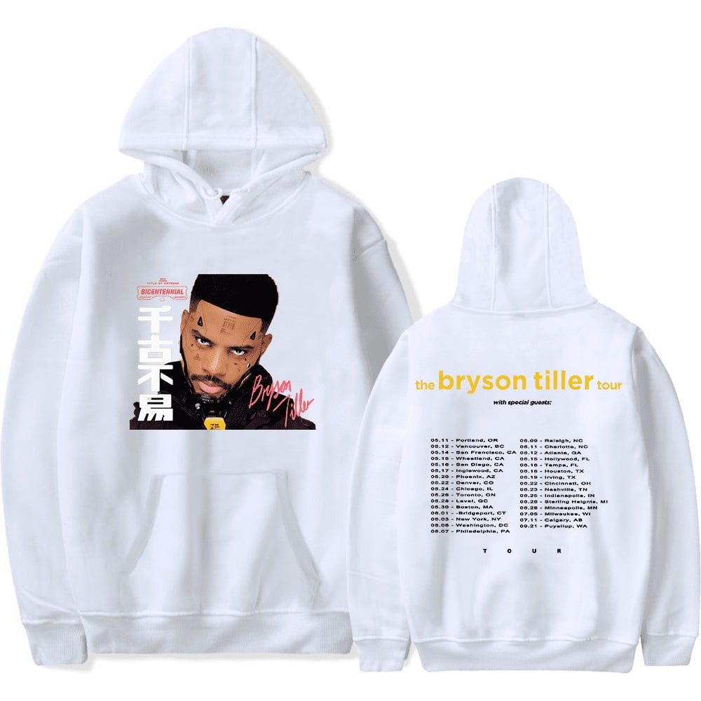 Bryson Tiller Merch Hoodie Fashion Classic Sweatshirt Casual Hooded Set ...