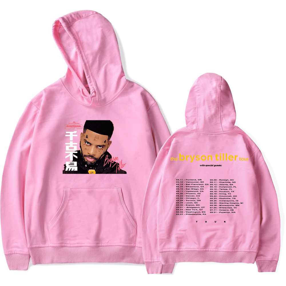 Bryson Tiller Merch The Bryson Tiller Tour 2024 Hoodies Classic ...