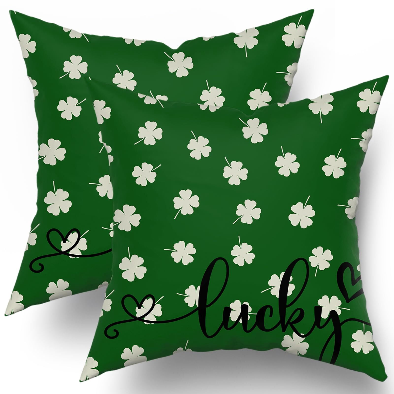 Brythos 20x20 Inch St. Patrick's Day Pillow Cover Set (2 Pieces ...