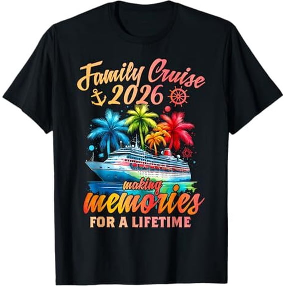 Brythos Family Cruise Celebration 2026 T-Shirts Squad Summer Vacation ...