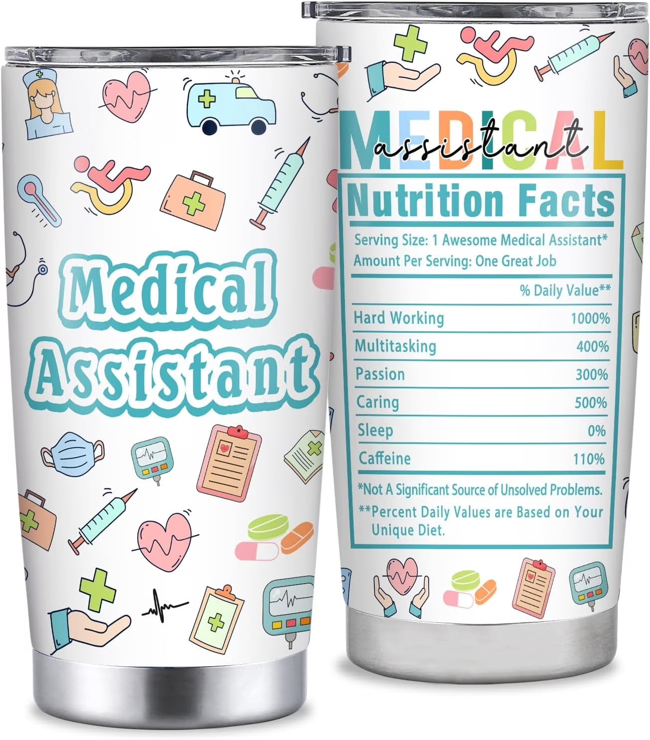 Brythos Medical Assistant Gift Themed Insulated Tumbler 20oz ...
