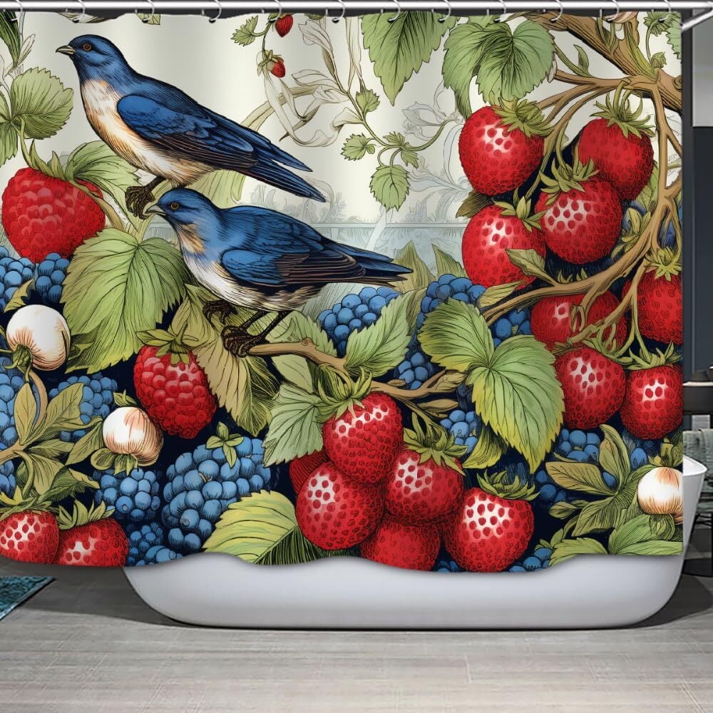 Brythos Shower Curtains,Vibrant and Lifelike Patterns Shower Curtains ...