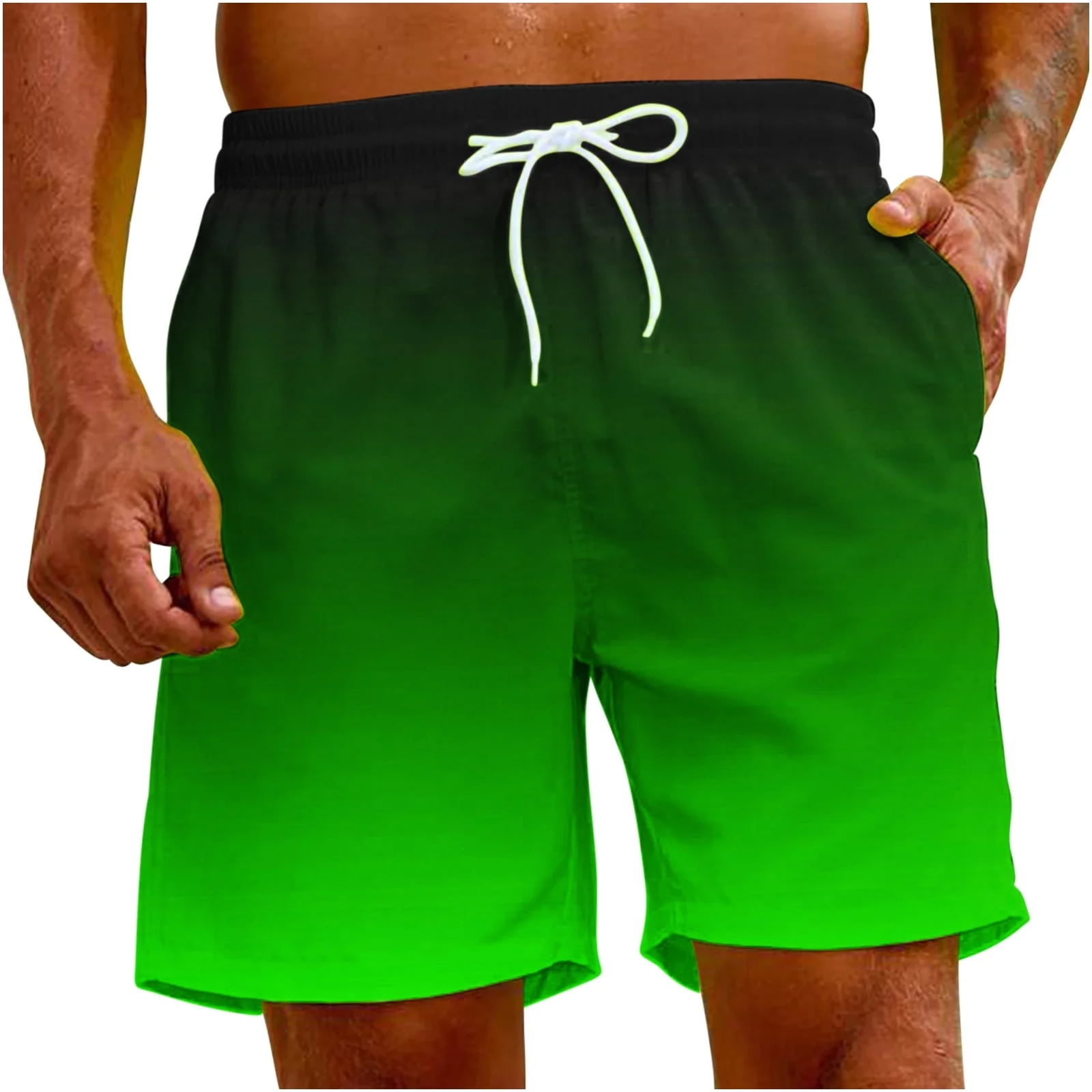 Brythos Swim Trunks Men,Flexible Fit and Secure Swimming Trunks for Men ...