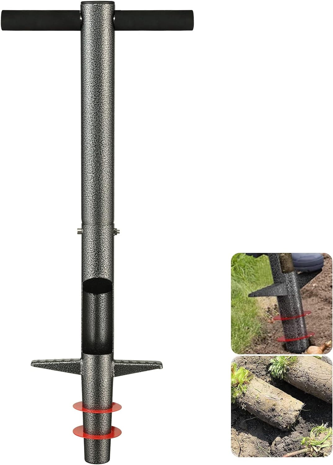 BsBsBest 33" Garden Sod Plugger Bulb Planter for Soil Test - Walmart.com