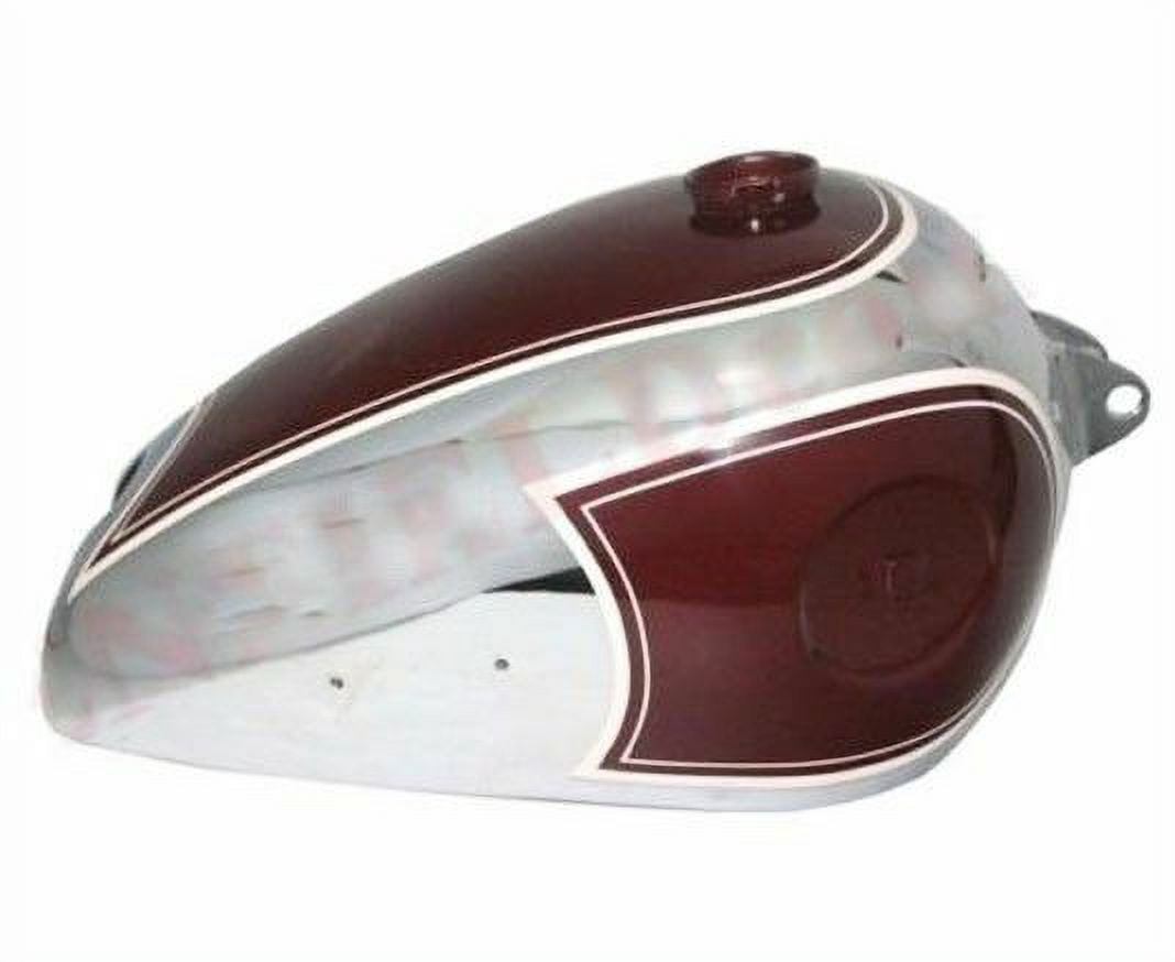 Bsa B31 B33 Plunger Cherry Painted With Chrome Plated Petrol Fuel Gas ...