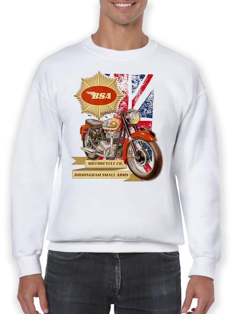 Bsa Motorcycle Co. Sweatshirt Men -BSA Designs, Male Medium - Walmart.com