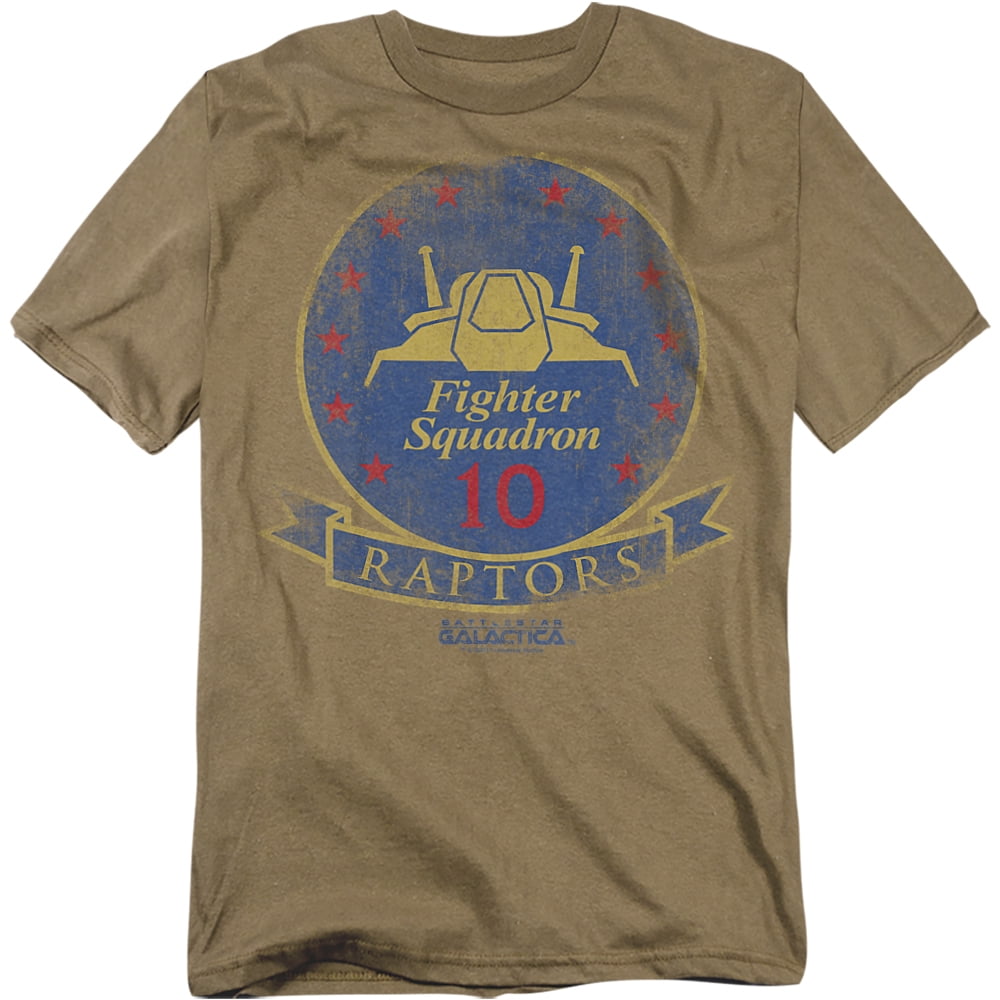 BSG T-Shirt Raptor Badge Unisex Graphic Tee For Men & Women - Walmart.com