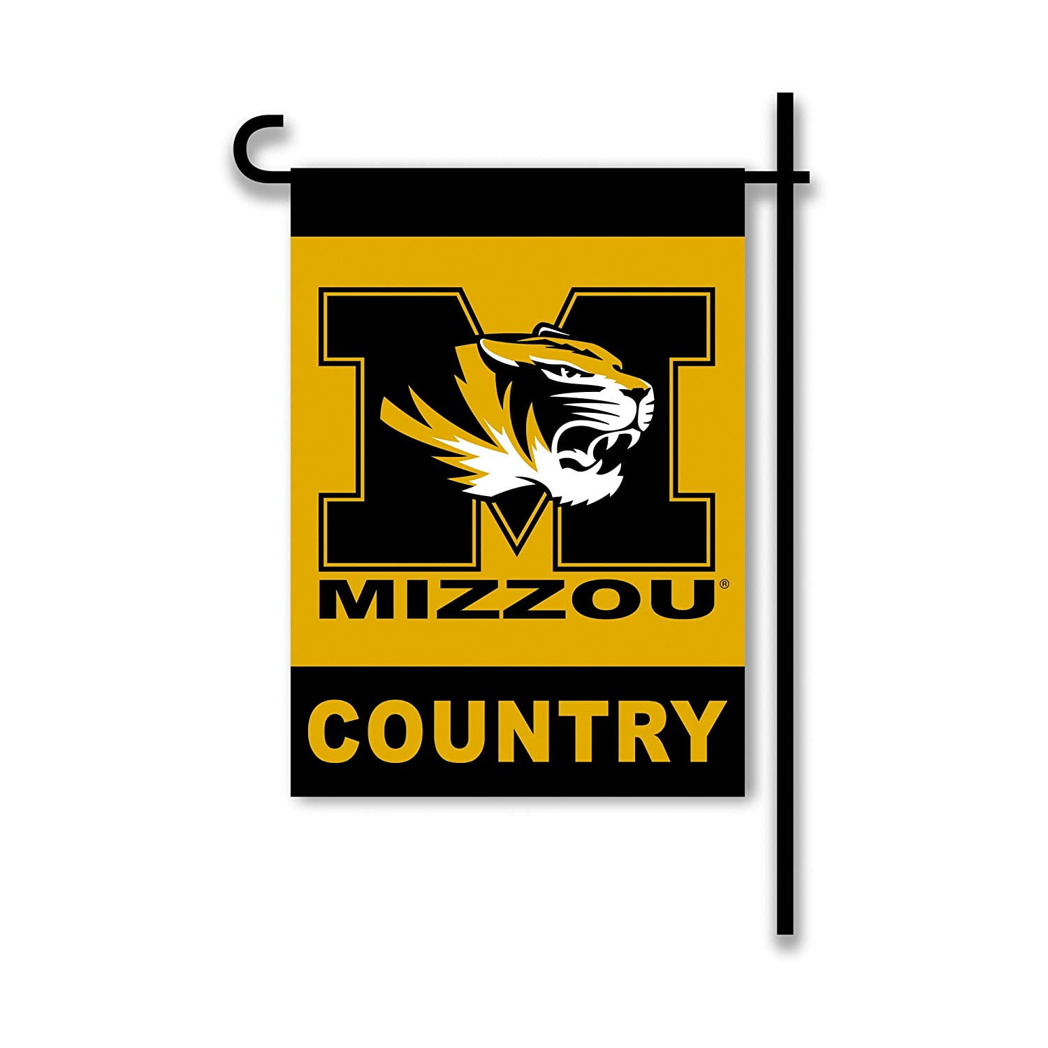 Bsi Products Inc Missouri Tigers 2-Sided Country Garden Flag Garden ...