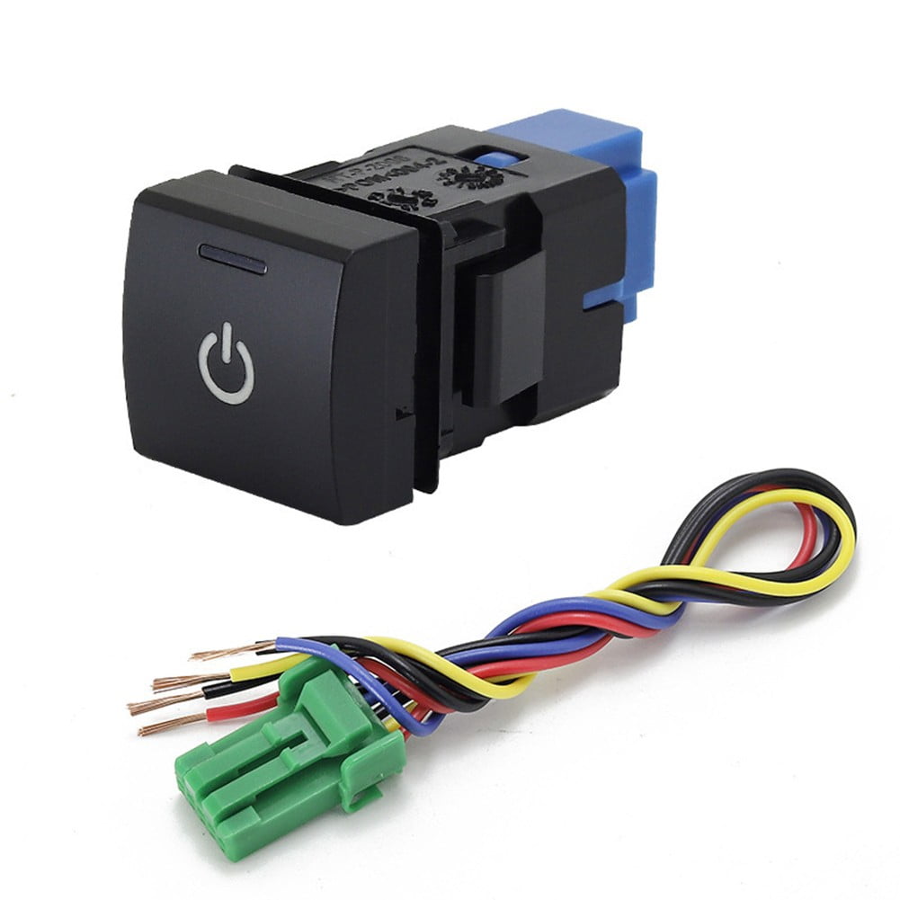 Bsm/Led/Power Switch Button+Tail Line For Toyota For Camry For Corolla ...