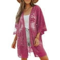 Bsubseach Sexy See Through Swimsuit Cover Up For Women Mesh Bikini