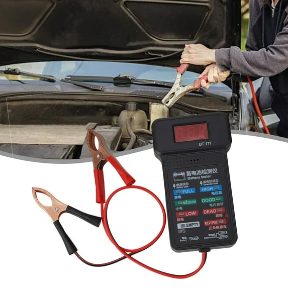Bt-171 Car Battery Tester Multi-Function Battery Tester 12V Battery ...
