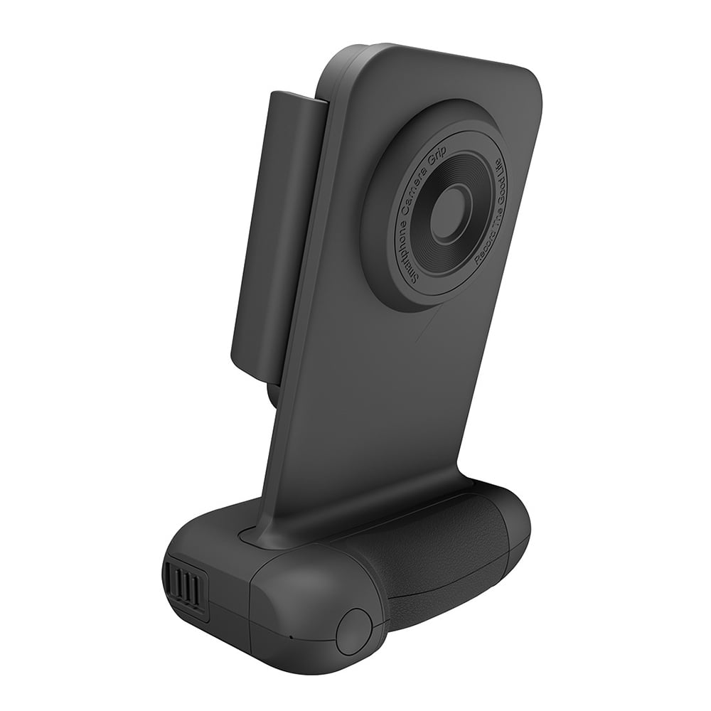 Bt Smartphone Camera Snap Grip 15W Wireless Charging Stand Rotating ...