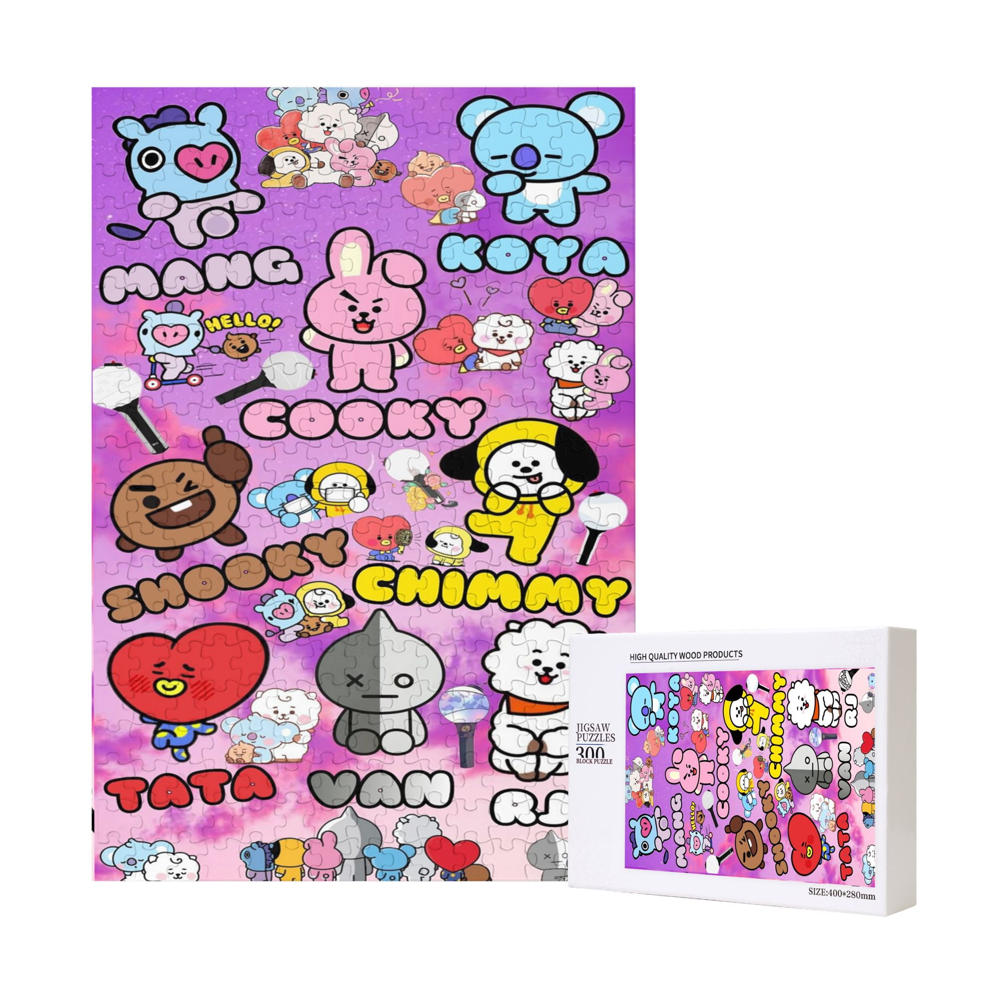 Bt21 Fun Boys 300 Piece Jigsaw Puzzle Puzzle For Adults Child And ...