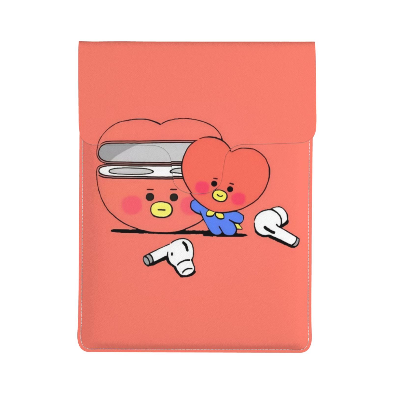 Bt21 Leather Laptop Sleeve Computer Case Notebook Cover -13-Inch Laptop ...