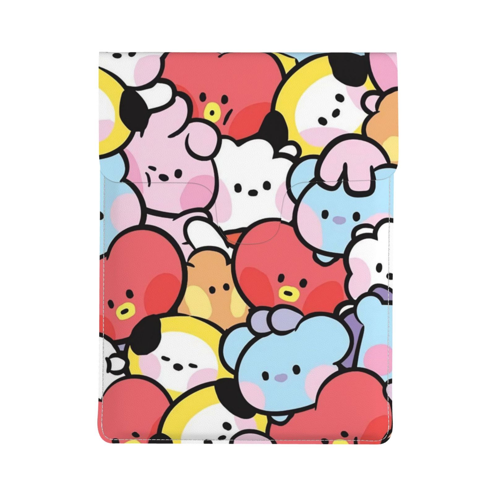Bt21 Leather Laptop Sleeve Computer Case Notebook Cover -13-Inch Laptop ...
