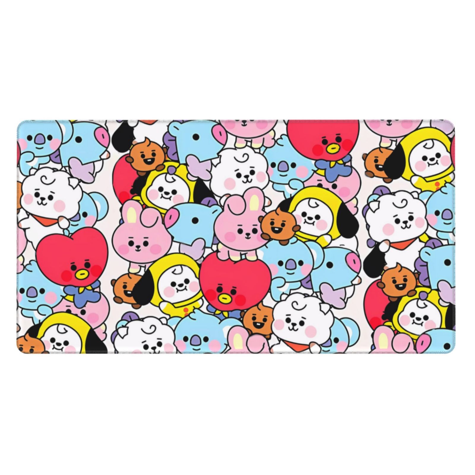 Bt21 Mouse Pad 15.8x29.5 In - Extended Contour Mouse Mat For Home And ...