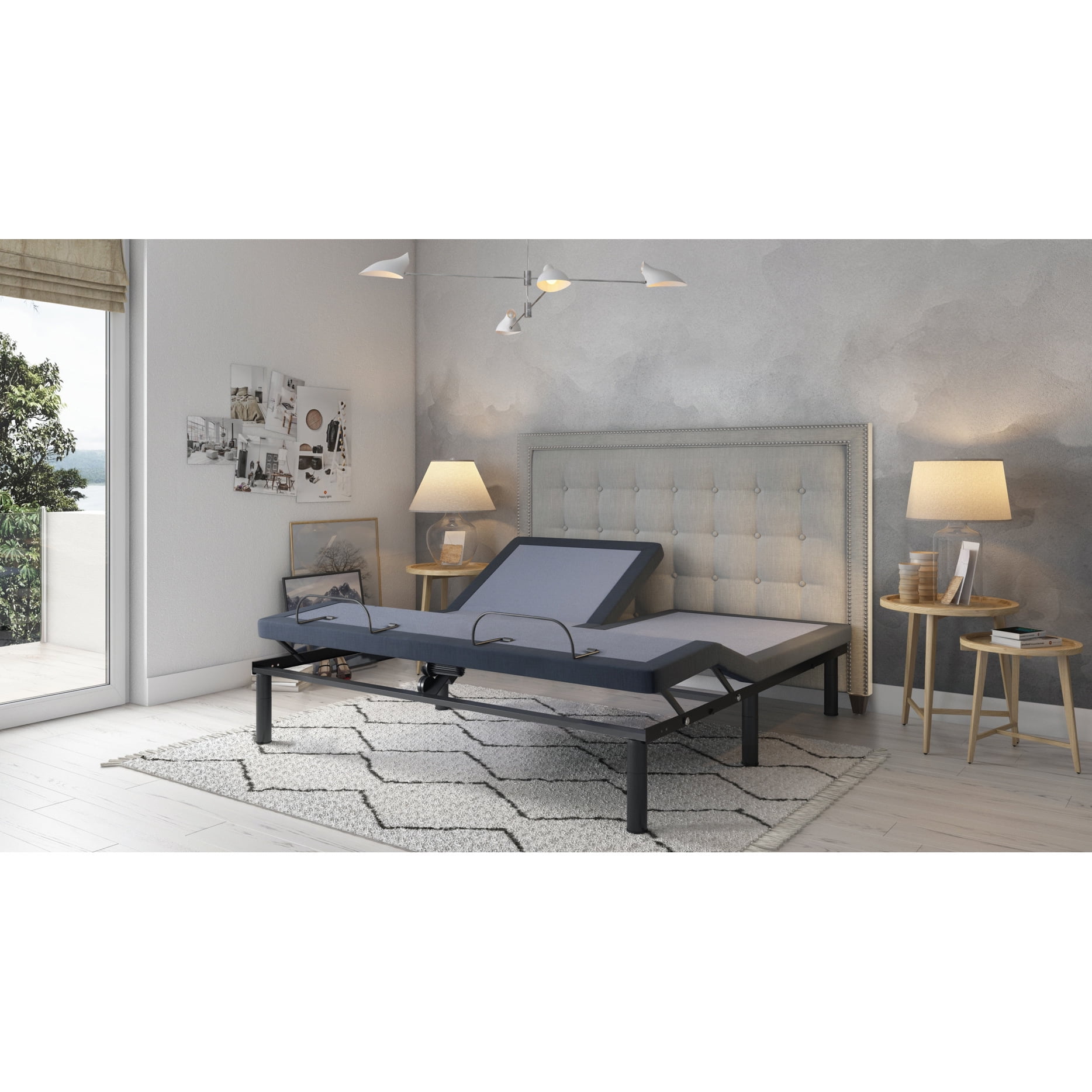 Bt3000 Adjustable King Bed Base With Head And Foot Position Control ...