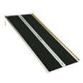 Btidfty 7 Feet Portable Wheelchair Ramp with Handle Folding Aluminum ...