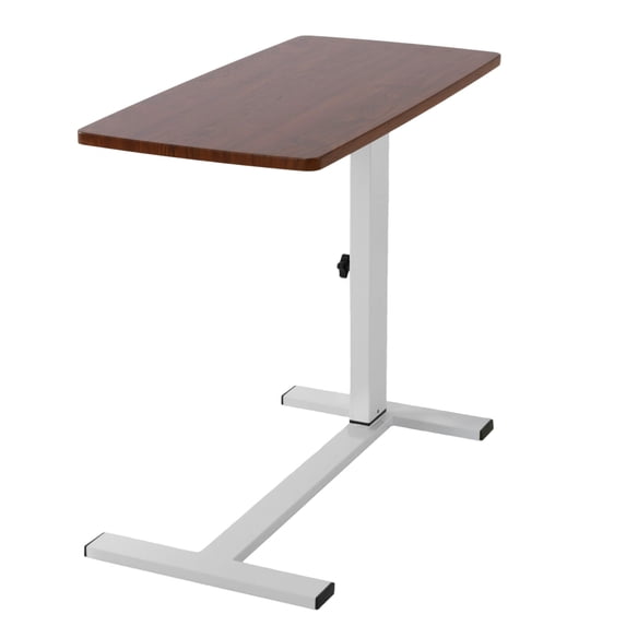 Btidfty Foldable Overbed Table with Wheels 27.56-37.4in Adjustable ...